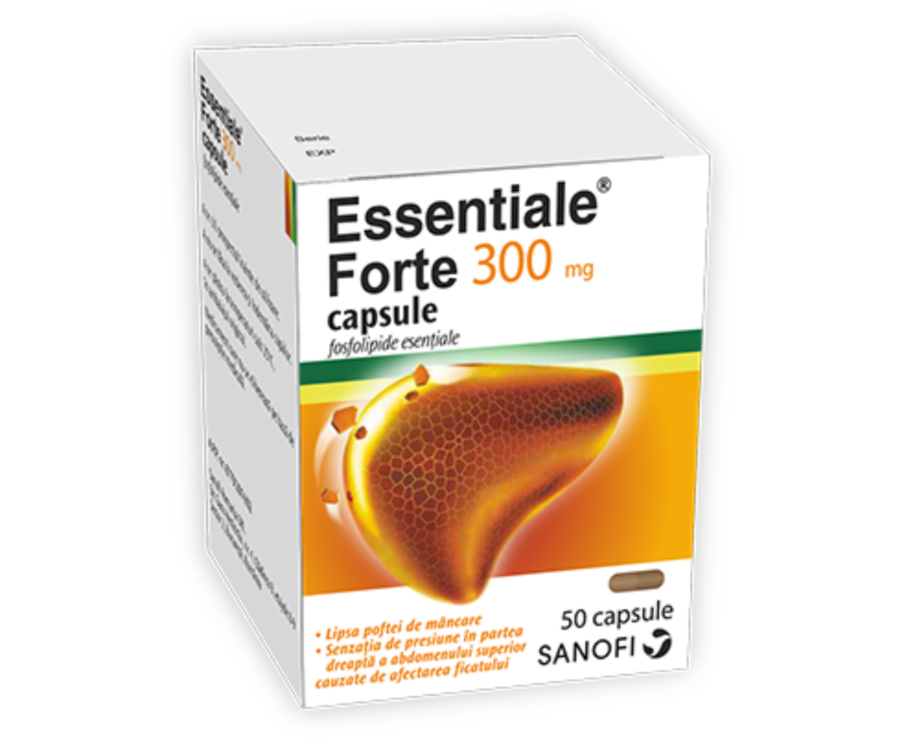 Susține sănătatea ficatului tău cu capsulele Essentiale® Forte