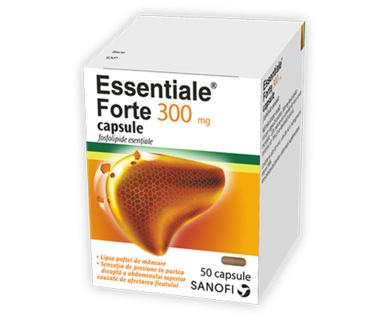 Susține sănătatea ficatului tău cu capsulele Essentiale® Forte