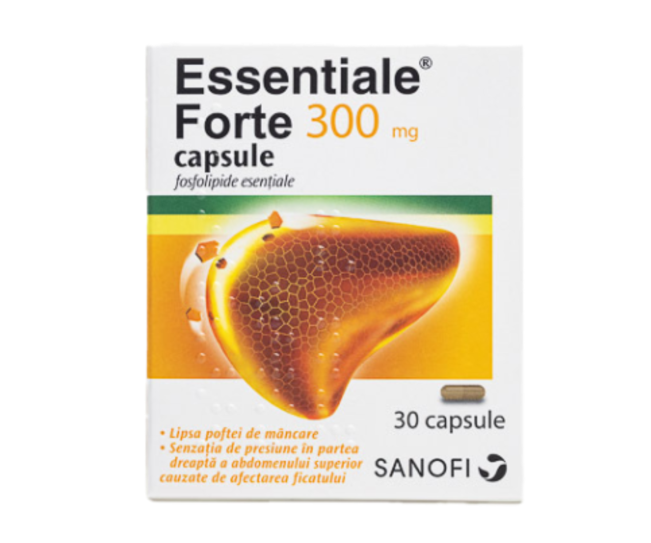 Susține sănătatea ficatului tău cu capsulele Essentiale® Forte